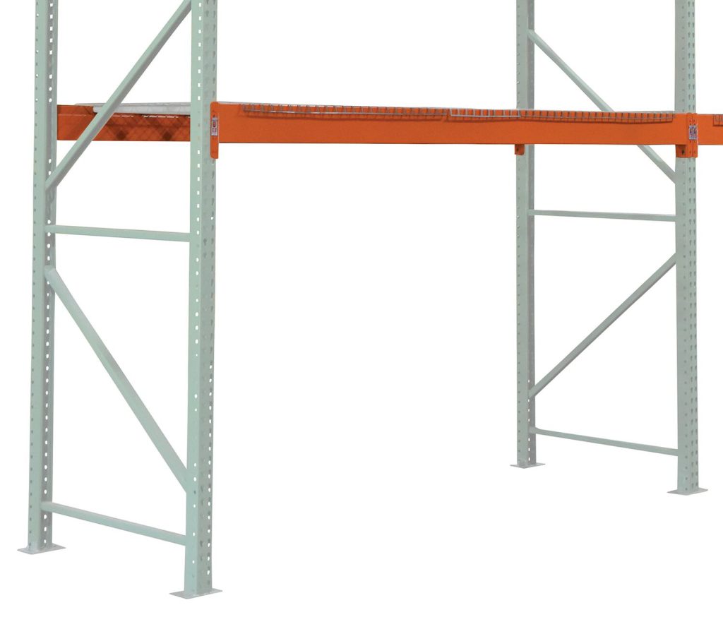 Steel Pallet Racking Step Beam 10 Ft. 7000 Lb. Capacity Orange - AMPS ...